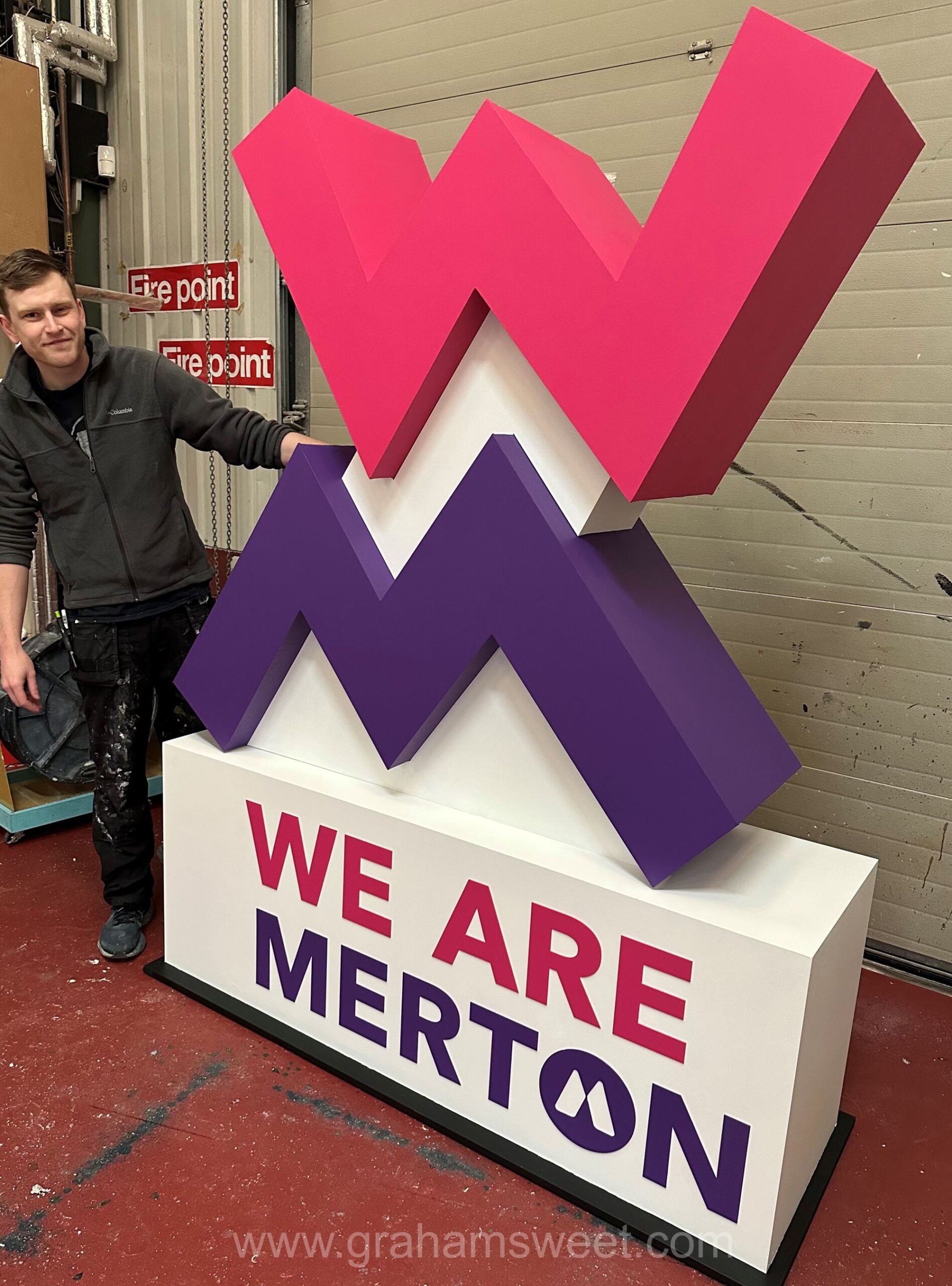 WE ARE MERTON Bespoke Logo